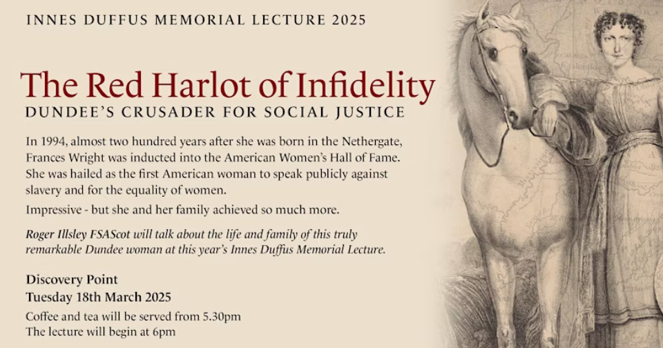 Celebrating the Legacy of Frances Wright: Book Launch and Fundraiser ...